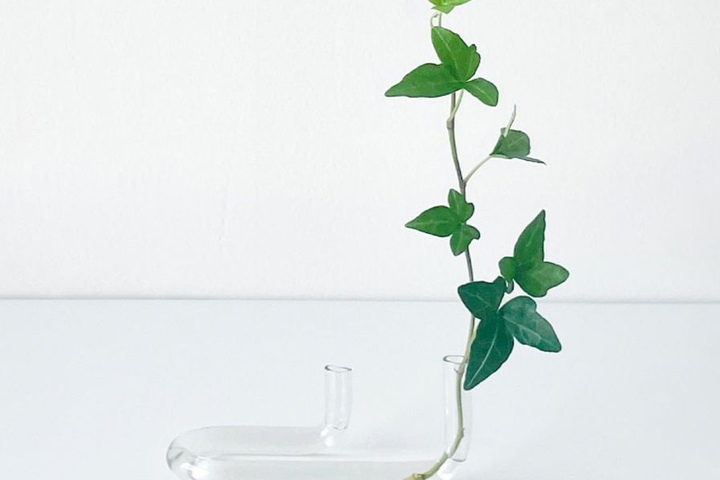 화병·화분 더닷 유리 화병 꽃병 명함 홀더 Glass Line Vase U 오늘의집 쇼핑