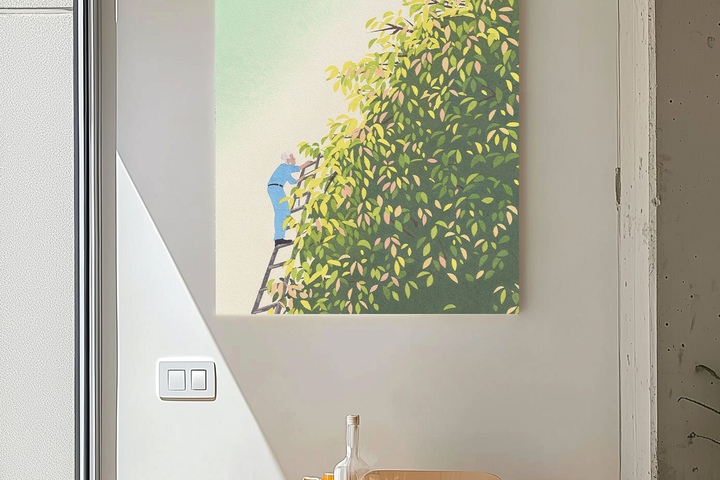 그림·사진 행운 그림 인테리어 캔버스 액자행운의 나무 오늘의집 쇼핑