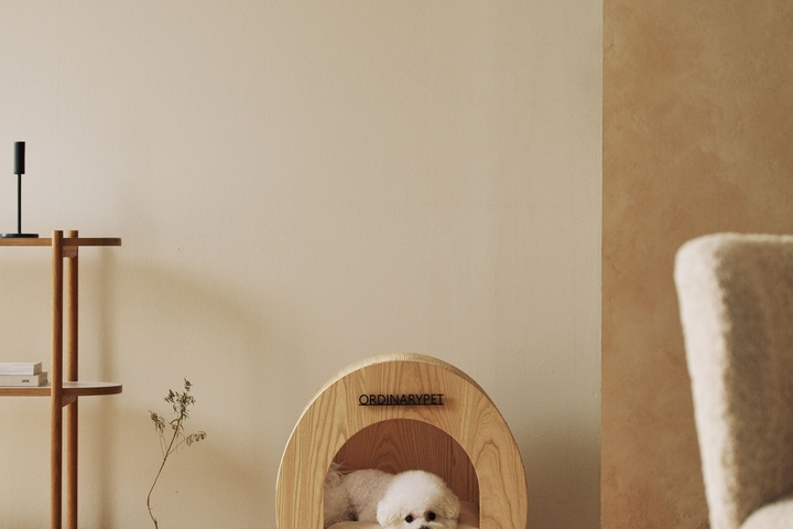 강아지 리빙 원목 라탄 펫하우스 강아지집 고양이집 숨숨집 오늘의집 쇼핑
