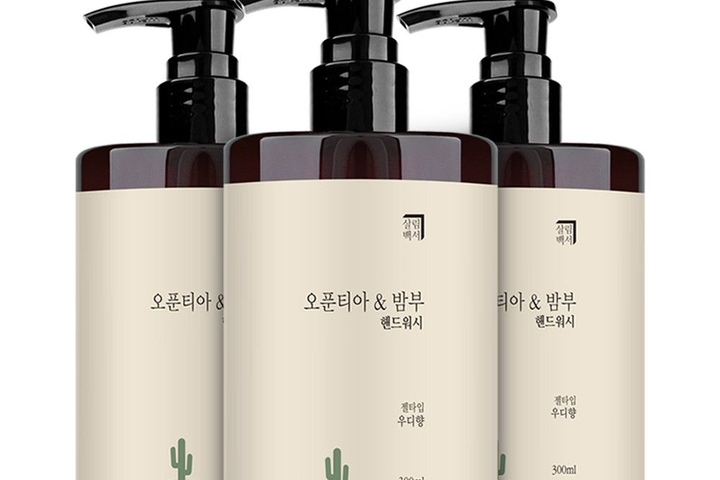 핸드·풋 오푼티아and밤부 핸드워시 젤타입 우디향 300ml 3개입 오늘의집 쇼핑
