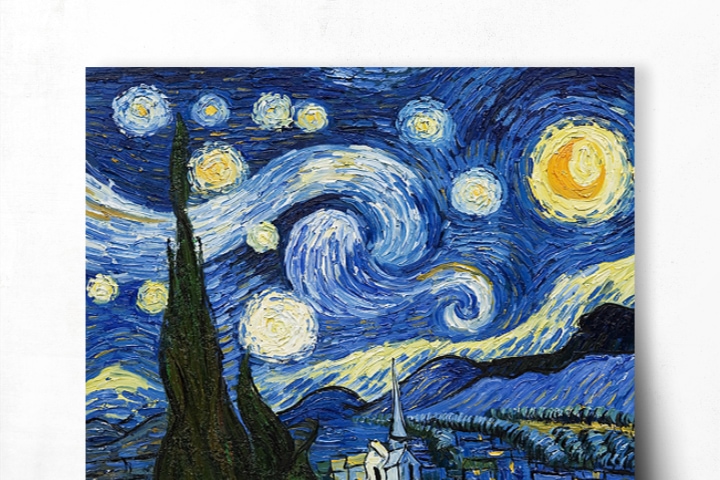 그림·사진 내 공간도 미술관으로 고흐 별이빛나는밤 고선명도 인테리어 캔버스 그림 액자 오늘의집 쇼핑