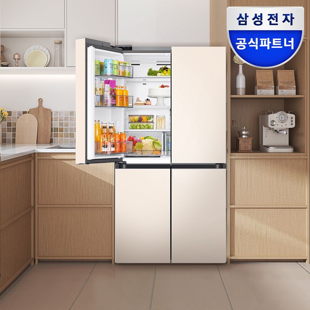 양문형냉장고 비스포크 4도어 905l 대용량 냉장고 Rf90dg90124e 오늘의집 쇼핑