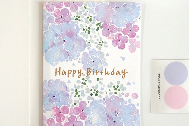 디자인문구 플라워 생일 카드 오늘의집 쇼핑