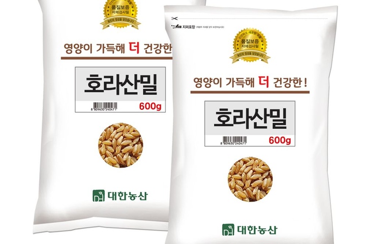 쌀·채소 호라산밀 12kg 600gx2봉 수입 고대곡물 이집트쌀 오늘의집 쇼핑