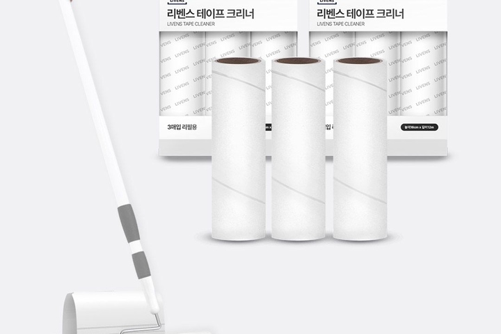 테이프클리너·먼지제거 사선컷팅 테이프크리너 13종본체연장봉거치대리필10개 오늘의집 쇼핑