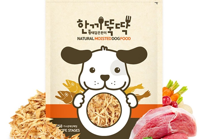 강아지 사료·간식 한끼뚝딱 소프트 국산 강아지 사료 1kg 사은품 한입뚝딱 5p 증정 오늘의집 쇼핑