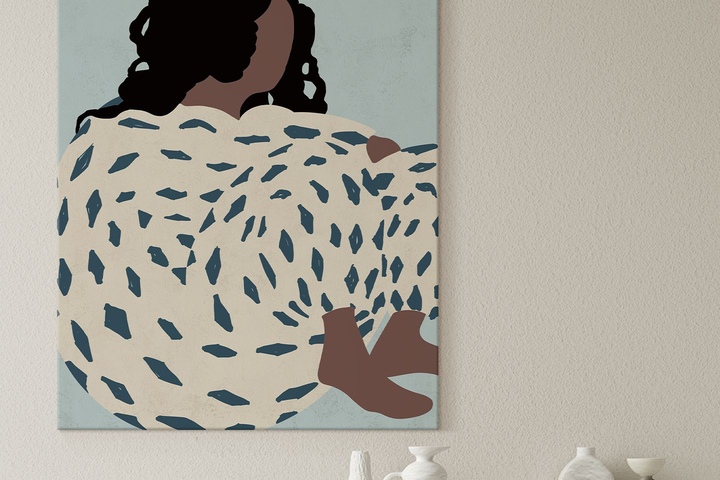 그림·사진 힐링 코지 인테리어 액자 캔버스 두꺼비집 가리개 영화 35cm 오늘의집 쇼핑