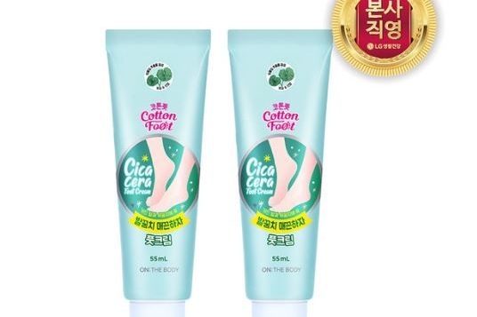핸드·풋 온더바디 코튼풋 발꿈치 매끈하자 풋크림 55ml X 2개 오늘의집 쇼핑
