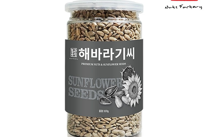 육포·견과·말랭이 해바라기씨 320g 용기 오늘의집 쇼핑