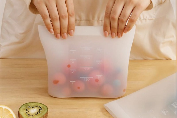 위생백·지퍼백 프리미엄 실리콘 지퍼백 3p 대형 오늘의집 쇼핑