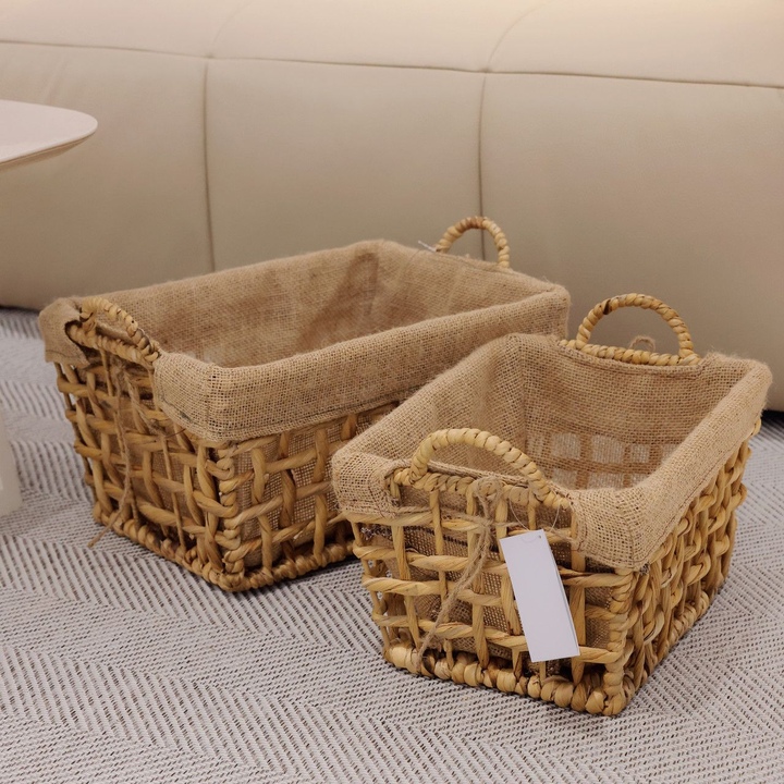 라탄바스켓 네추럴 라탄 핸들 바스켓 라탄 바구니 오늘의집 쇼핑
