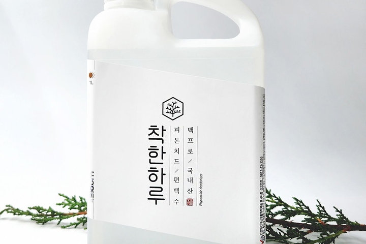 탈취·방향제 피톤치드 편백수 리필 1l 냄새제거 천연 탈취제 오늘의집 쇼핑