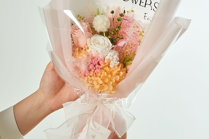 드라이플라워 생화 프리저브드 플라워 시들지 않는 꽃다발 기념일 축하꽃다발 입학 졸업식꽃다발 8종 오늘의집 쇼핑