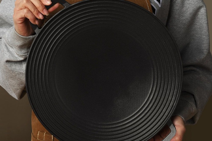 프라이팬·그릴 캠핑 그리들 전골팬 구이용 삼겹살 불판 35cm 단품 오늘의집 쇼핑