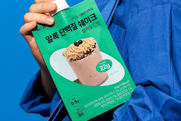 헬스·다이어트 식물성단백질쉐이크 곡물맛 블랙푸드맛45gx7개입단백질22g 오늘의집 쇼핑