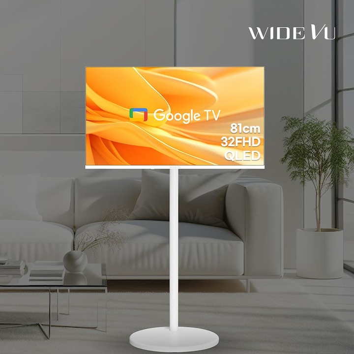 ~109cm~43 화이트에디션 구글스마트81cm32인치fhd Qled Tv 와이드무빙뷰 삼탠바이미 가능 오늘의집 쇼핑