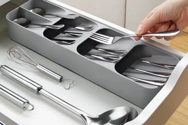 서랍정리용품 멀티 수저 정리함 식기 정리대 트레이 서랍형 칸막이 수납 조리도구 보관함 오늘의집 쇼핑