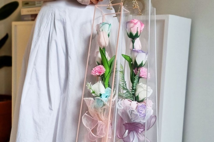 꽃다발·플라워박스 졸업식 입학식 학예회 프러포즈 기념일 고백 로즈 바스켓 비누꽃다발 오늘의집 쇼핑