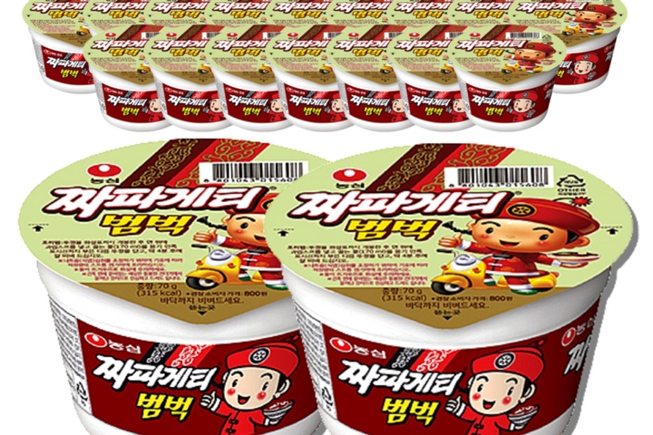 컵라면·봉지라면 짜파게티 범벅 70g30개 짜장면 오늘의집 쇼핑