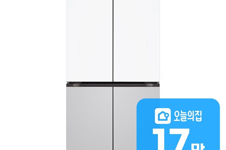 양문형냉장고 렌탈 디오스 Stem 4도어 냉장고 860l 화이트그레이 T875mhr042 오늘의집 쇼핑