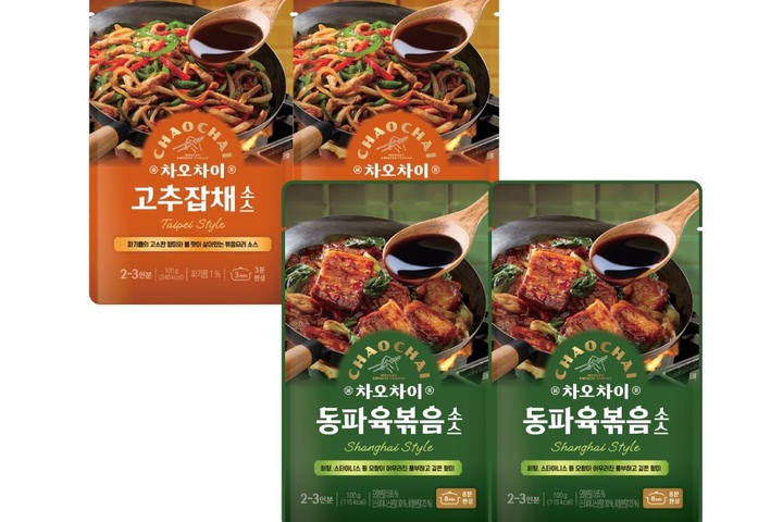 소스·드레싱 동파육볶음소스2개고추잡채소스2개 요리형 오늘의집 쇼핑