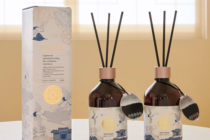 캔들·디퓨저 11 명절 시즌 프리미엄 디퓨저 500ml 2개 쇼핑백 증정 오늘의집 쇼핑