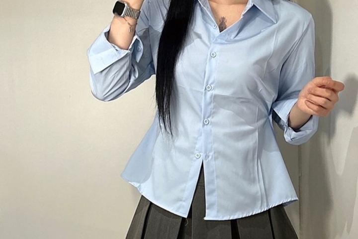 등산·아웃도어 여성 옆단추 사이드버튼 긴팔 셔츠 블라우스 3color 긱시크 여자 레이어드 남방 T84 오늘의집 쇼핑