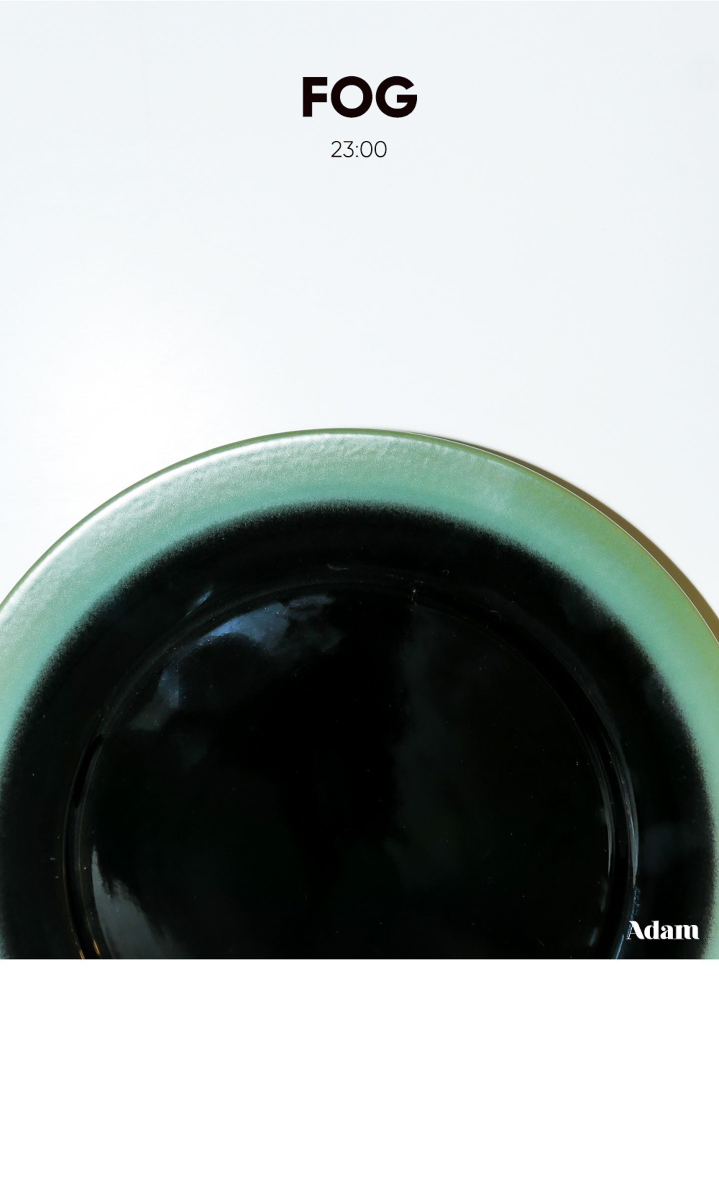 접시·플레이트 > 포그 플레이트 Fog plate 23:00 (선물박스 포함) | 오늘의집 쇼핑