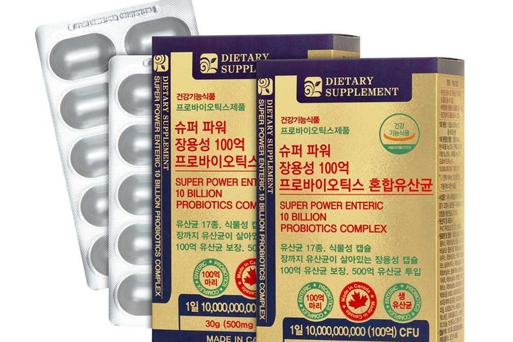 건강기능인증 캐나다 슈퍼파워 장용성 100억 프로바이오틱스 혼합유산균 2개월분 2병 오늘의집 쇼핑