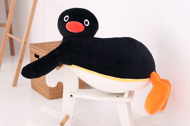바디필로우·롱쿠션 폭신한 핑구 바디필로우 애착 인형 오늘의집 쇼핑