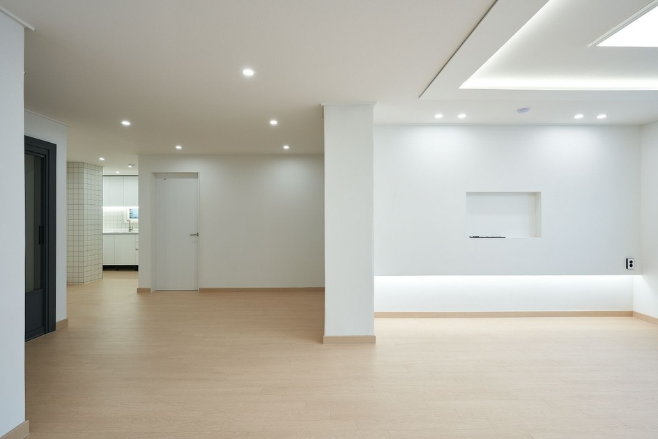 간석동 보문하이츠 탑층 주인세대 48py 가성비 인테리어의 표본2 | 라이프스타일 슈퍼앱, 오늘의집